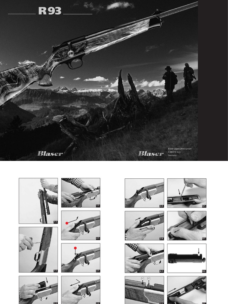 Blaser Jagdwaffen GMBH D-88316 Isny Germany | PDF | Firearms | Magazine ...