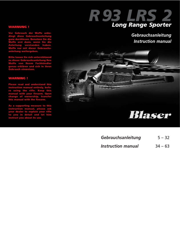 Blaser R93 Lrs 2 | PDF