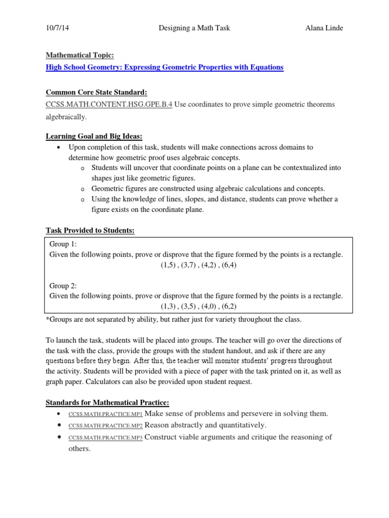 Math Task Assignment | PDF