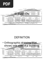 Drafting Elevations and Sections Guide | PDF