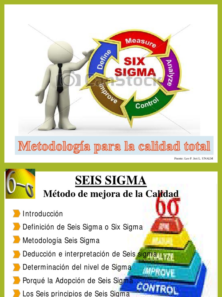 Seis Sigma | PDF | Six Sigma | Calidad (comercial)