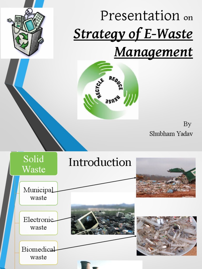 E-Waste | PDF | Electronic Waste | Recycling