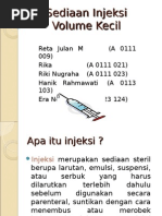 Laporan Sediaan Infus Intravena NaCl 0,9% | PDF