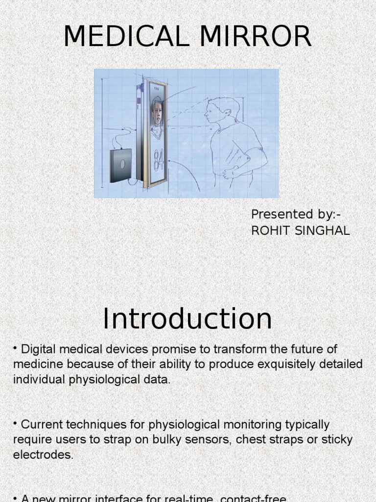 Medical Mirror: Contact-Free Heart Rate | PDF | Computer Monitor ...