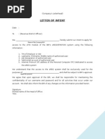 Sample BIR Letter of Authority | PDF