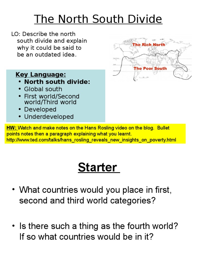 3 North South Divide | Third World | North–South Divide