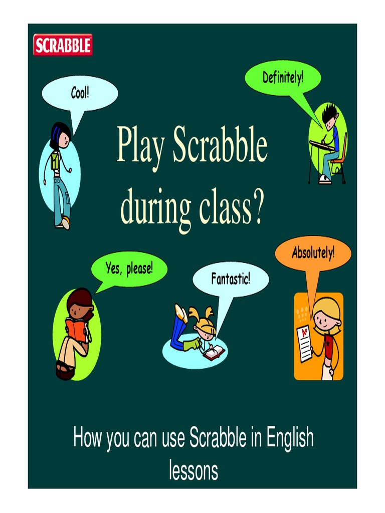 Using Scrabble in English Lessons | PDF | Crossword | English Language