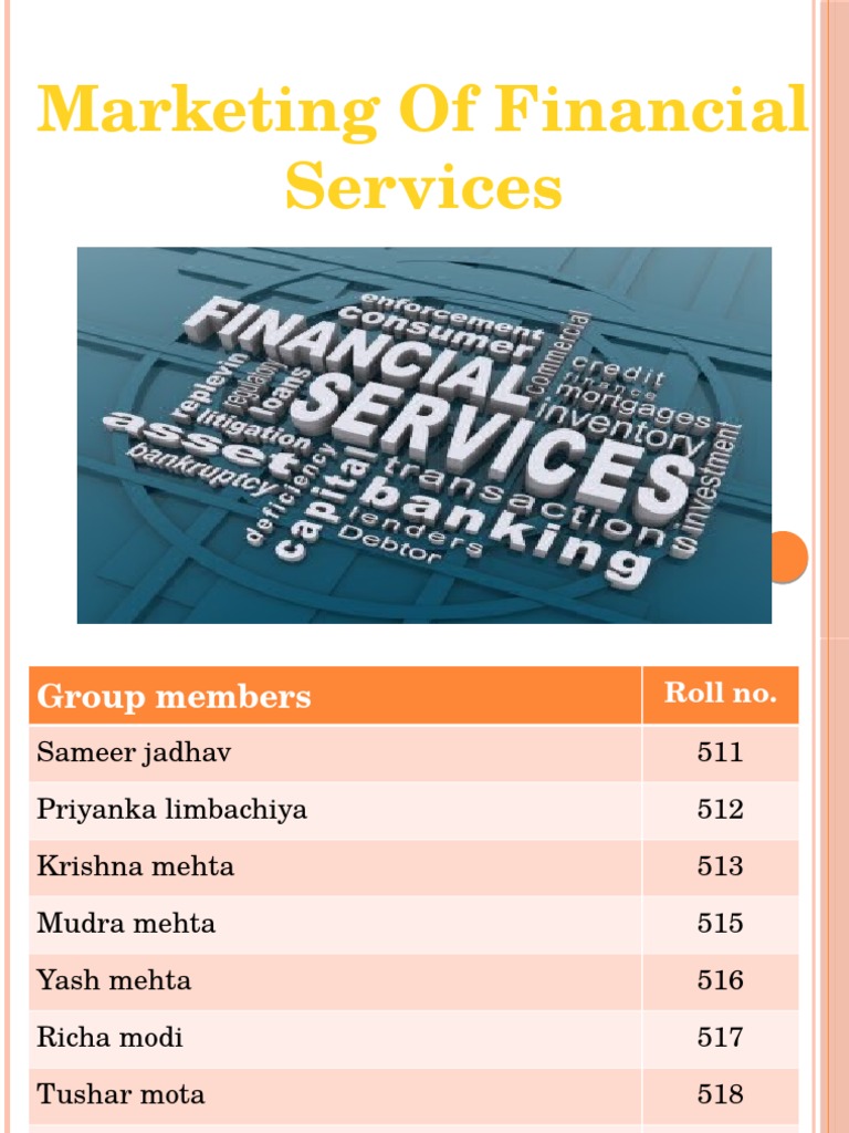 Marketing of Financial Services | PDF | Mutual Funds | Bonds (Finance)