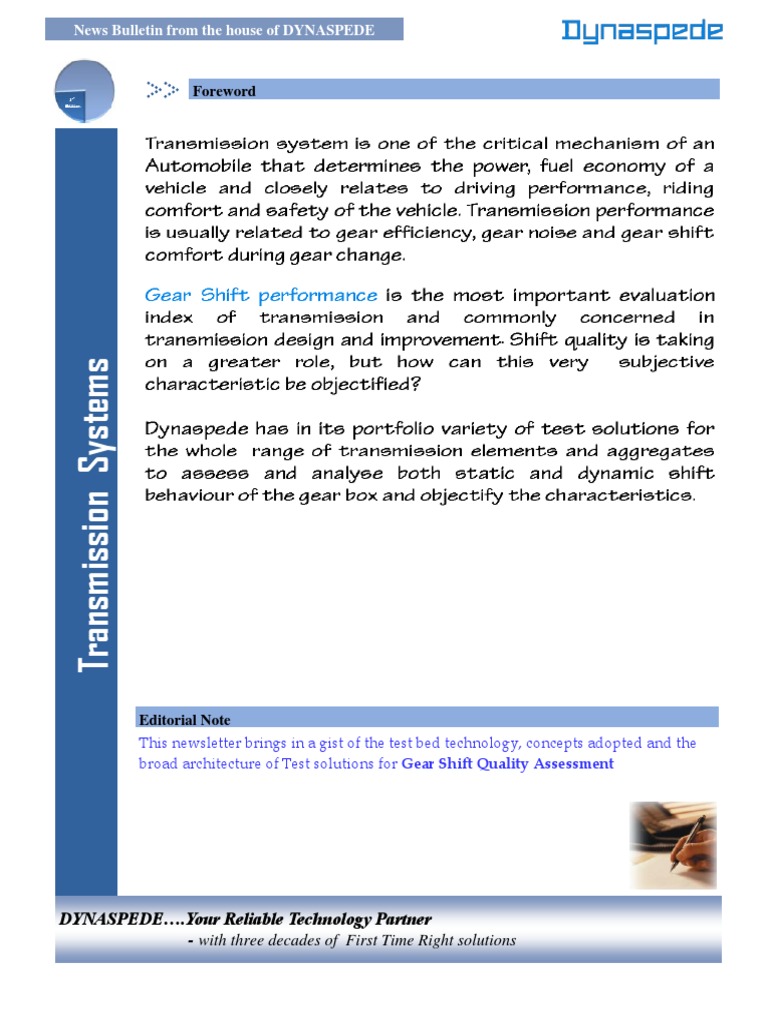 Synchro Shift Feel Tester | PDF | Manual Transmission | Transmission ...