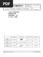 Procedure For DP Test | PDF | Nondestructive Testing | Applied And ...