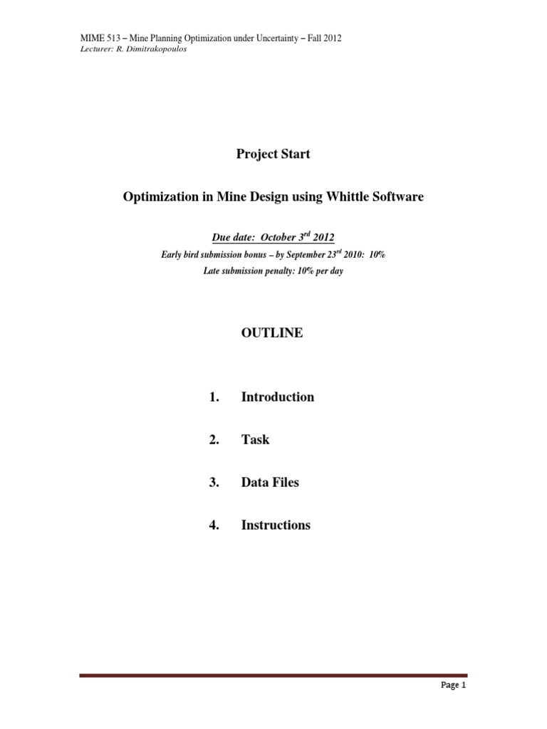 Gu A Whittle | PDF | Mining | Mathematical Optimization