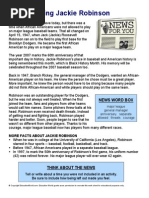 42 Is Not Just A Number by Doreen Rappaport Discussion Guide | PDF ...