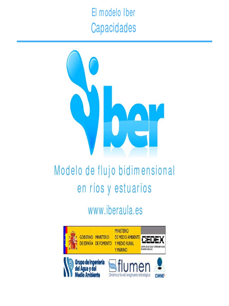 Introduccion A Iber | PDF | La contaminación del agua | Turbulencia