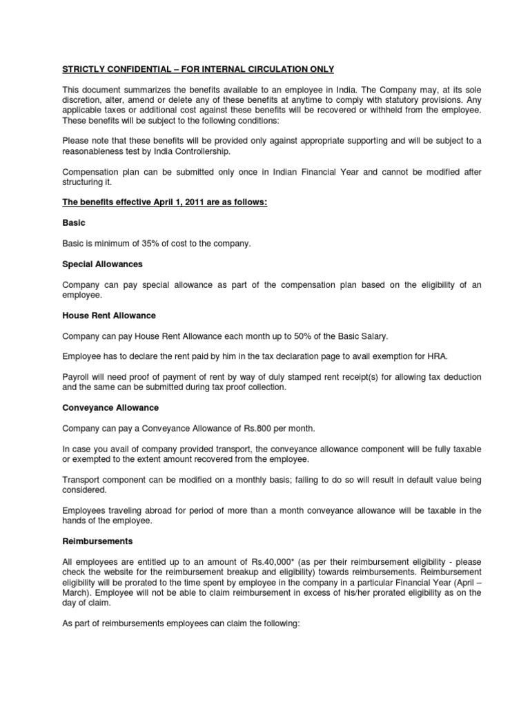 Strictly Confidential - For Internal Circulation Only | PDF ...