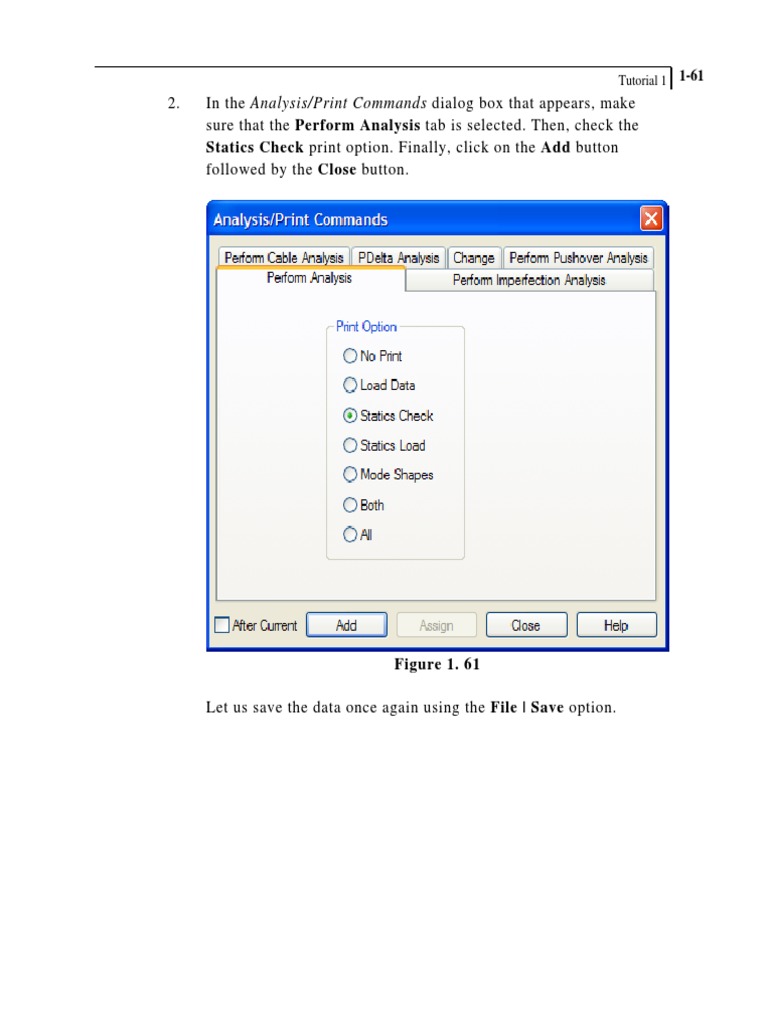Staad Pro Tutorial Part3 Pdf Parameter Computer Programming