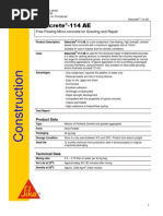 Sikaquick - 1000 | PDF | Concrete | Strength Of Materials