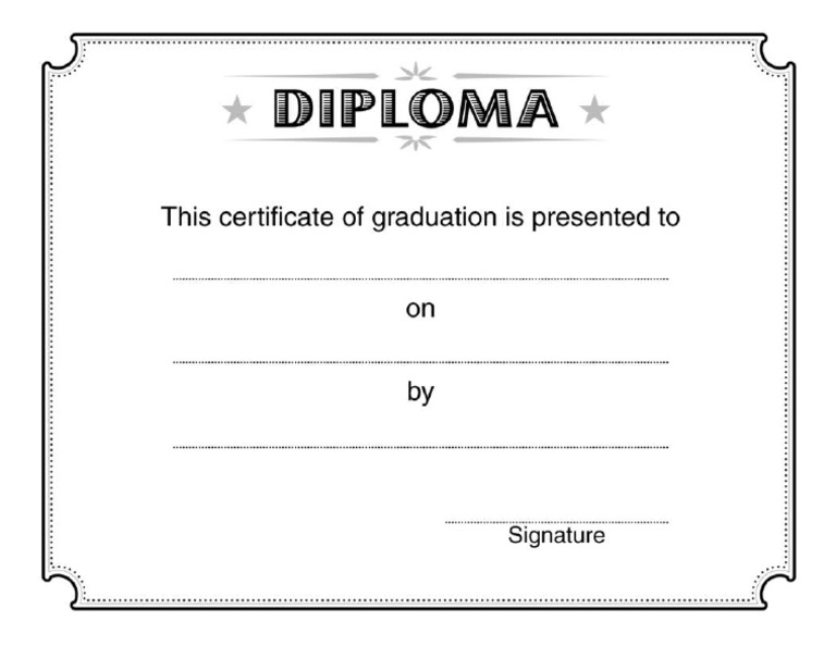STI Diploma Template Guide | PDF