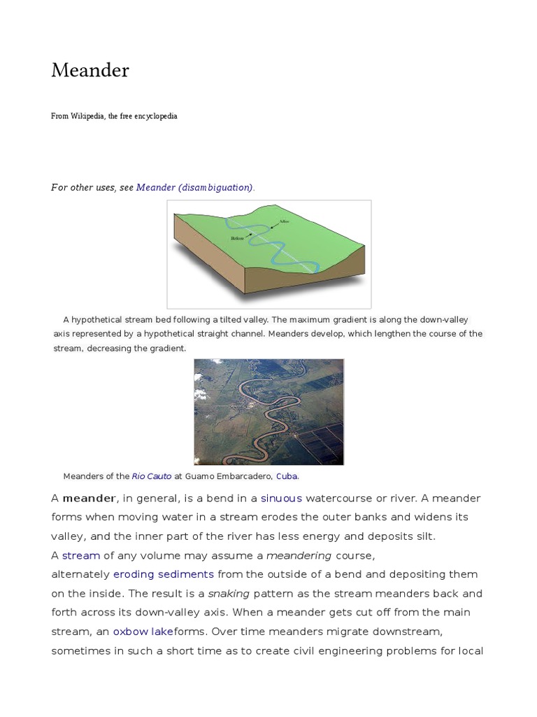 Meander | PDF