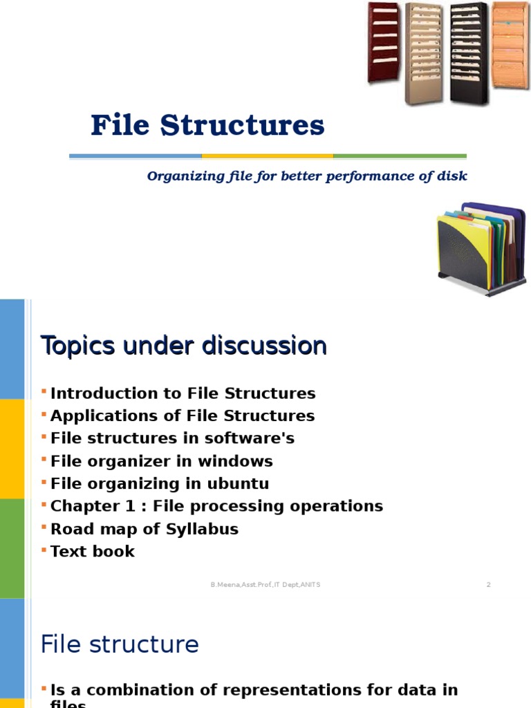 File Structures 1 Pdf Computer Data Storage Computer File