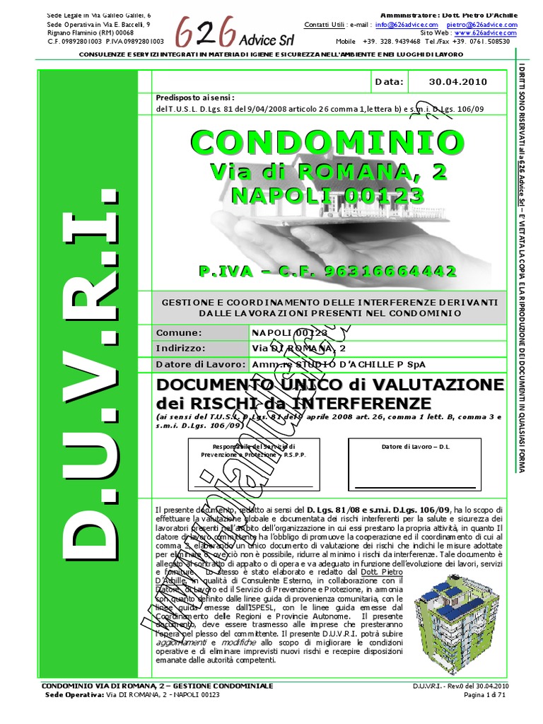 DUVRI Esempio | PDF