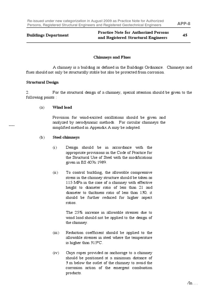Buildings Department Practice Note For Authorized Persons and ...