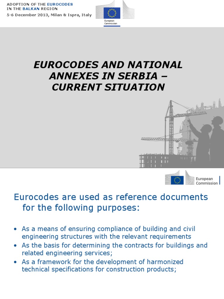 Eurocodes and National Annexes in Serbia - Decembar 2013 | PDF | Civil ...