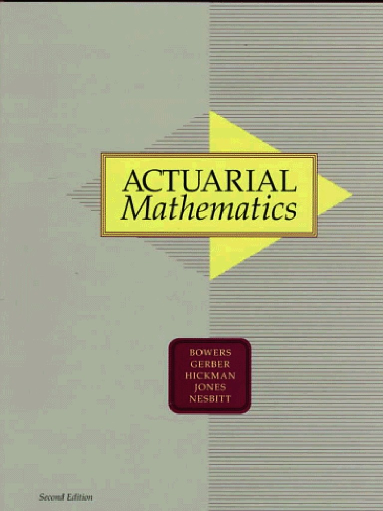 Matematicas Actuariales, Bowers (En Español) | PDF