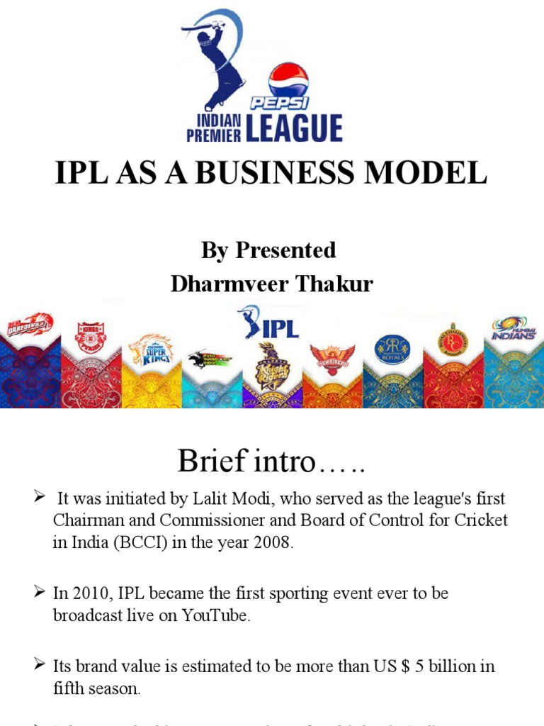 IPL Business Model Overview | PDF
