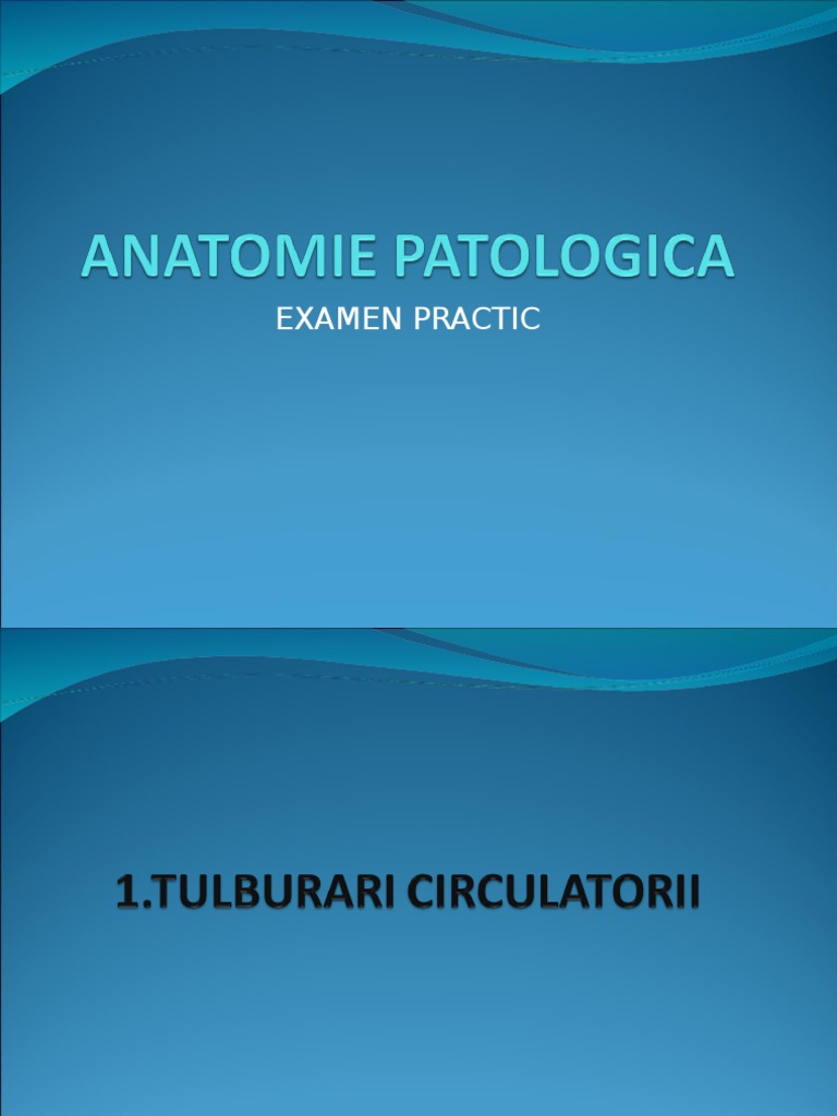Anatomie Patologica | PDF