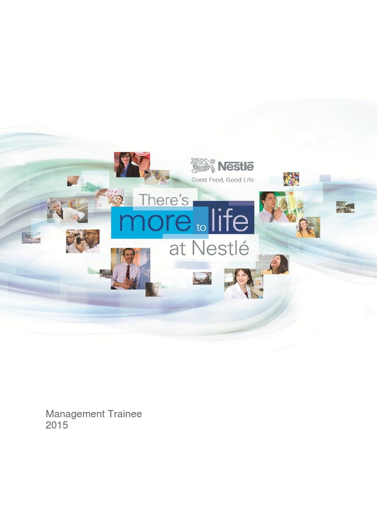 Nestle Management Trainee 2015 PDF | PDF | Engineering | Supply Chain