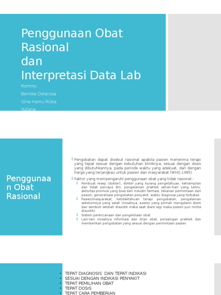 Farmakoterapi - Interpretasi Data Laboratorium | PDF