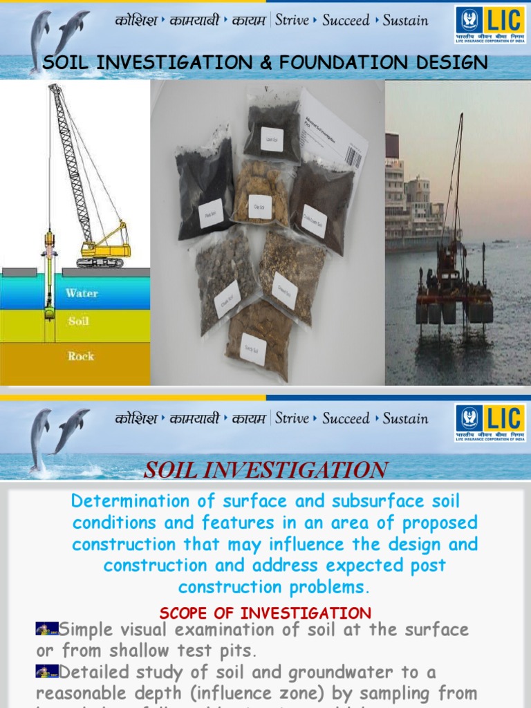 Soil Investigation & Foundation Design | PDF | Infrastructure | Civil ...