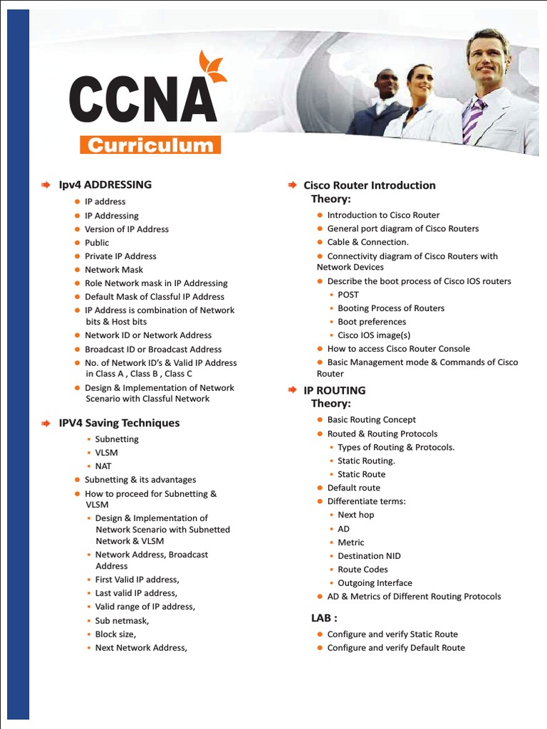 CCN A Training | PDF | Ip Address | Network Switch