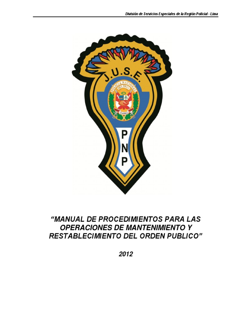 5 Ta Manual de Control de Multitudes PDF | PDF | Ciencias sociales