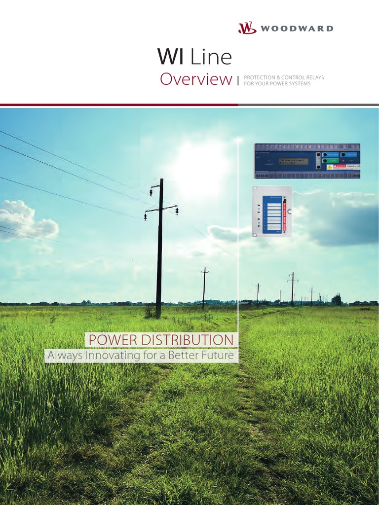 Woodward Zastitni Releji | PDF | Relay | Electrical Grid