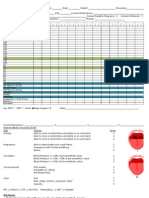 Aldrete Score Criteria for Patient Transfer | PDF | Apnea | Oxygen