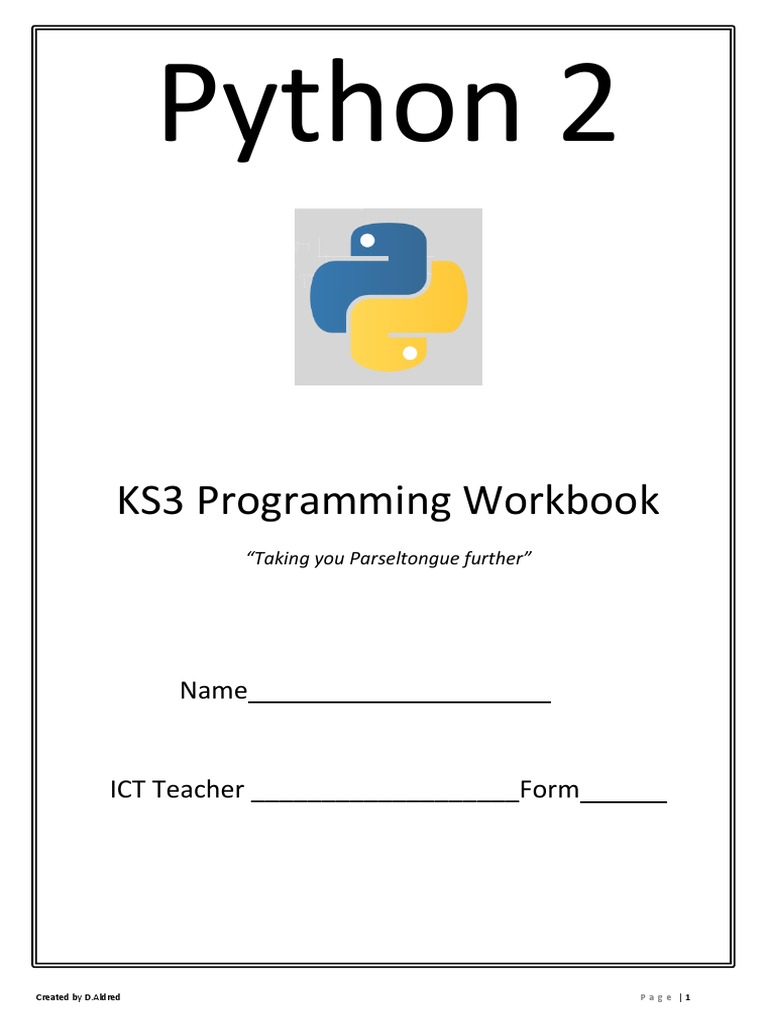 Python Workbook 2 Python Programming Language String Computer Science Free 30 Day 3889