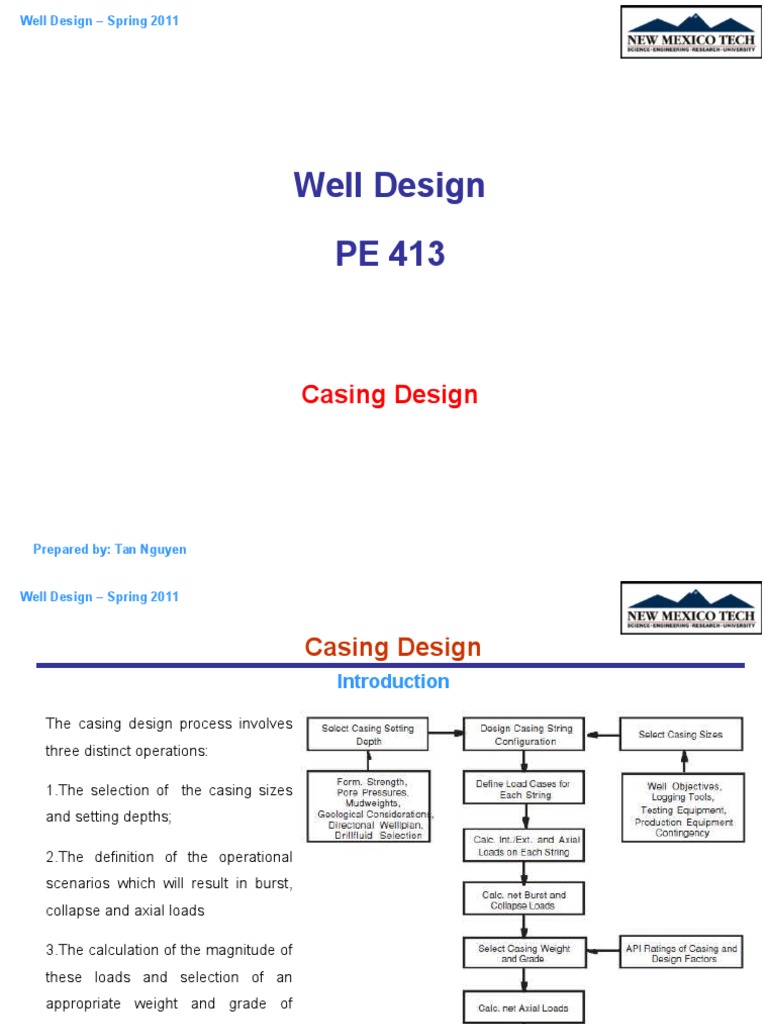 2 CasingDesign | PDF | Strength Of Materials | Yield (Engineering)