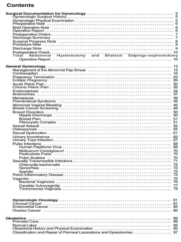 Gynecology And Obstetrics Pdf Combined Oral Contraceptive Pill