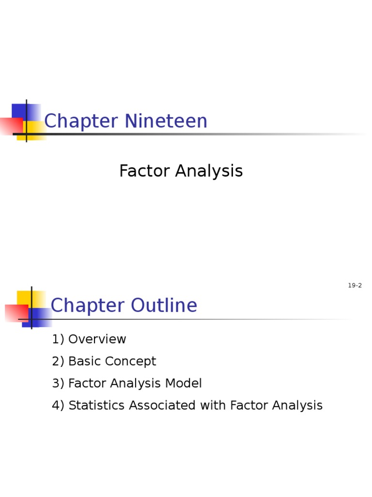 BRM - Factor Analysis | PDF | Factor Analysis | Principal Component Analysis