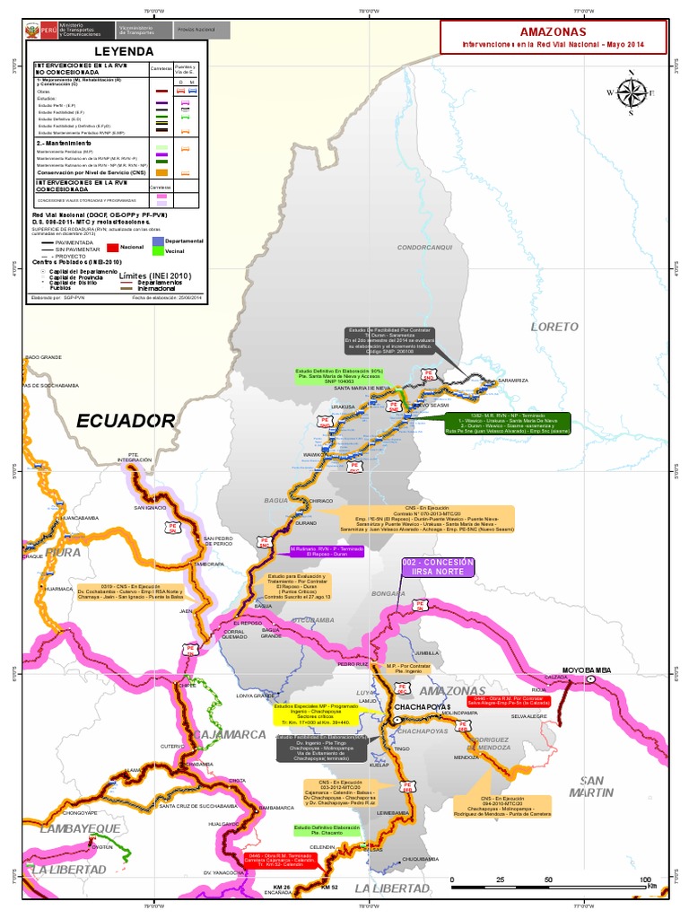 Mapa Amazonas 2014 | PDF | Perú