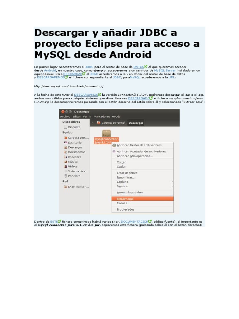 Descargar Conector De Acceso Para Java Con Mysql - Descargar Peliculas Gratis