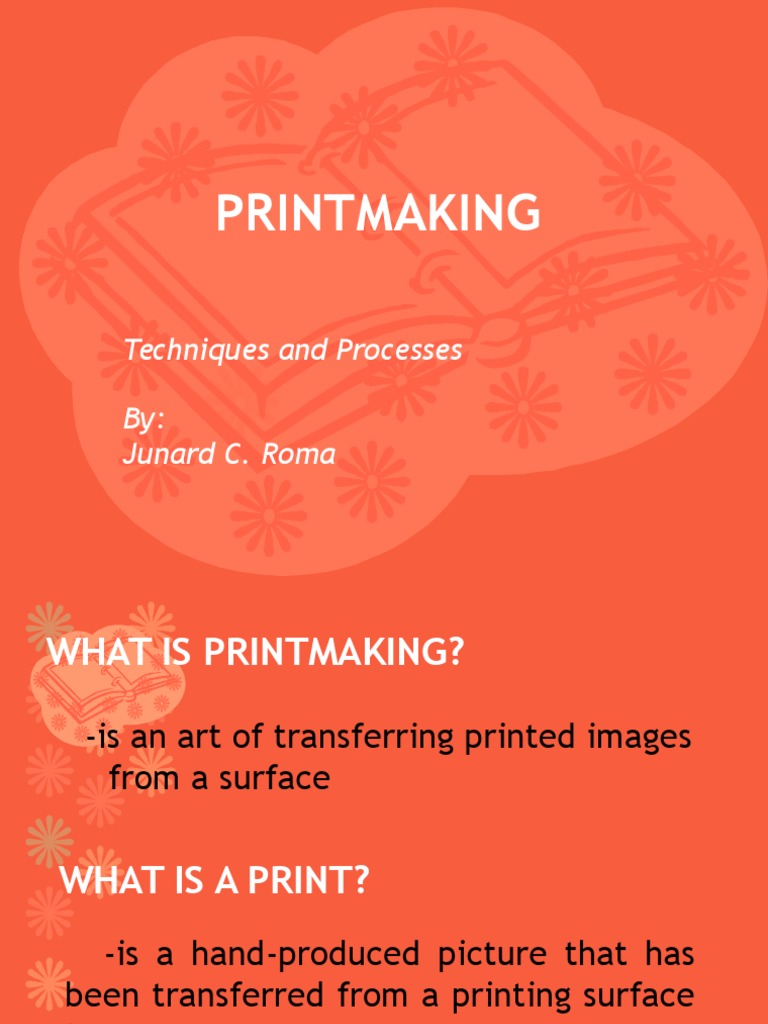 Print Making | PDF | Printmaking | Woodcuts