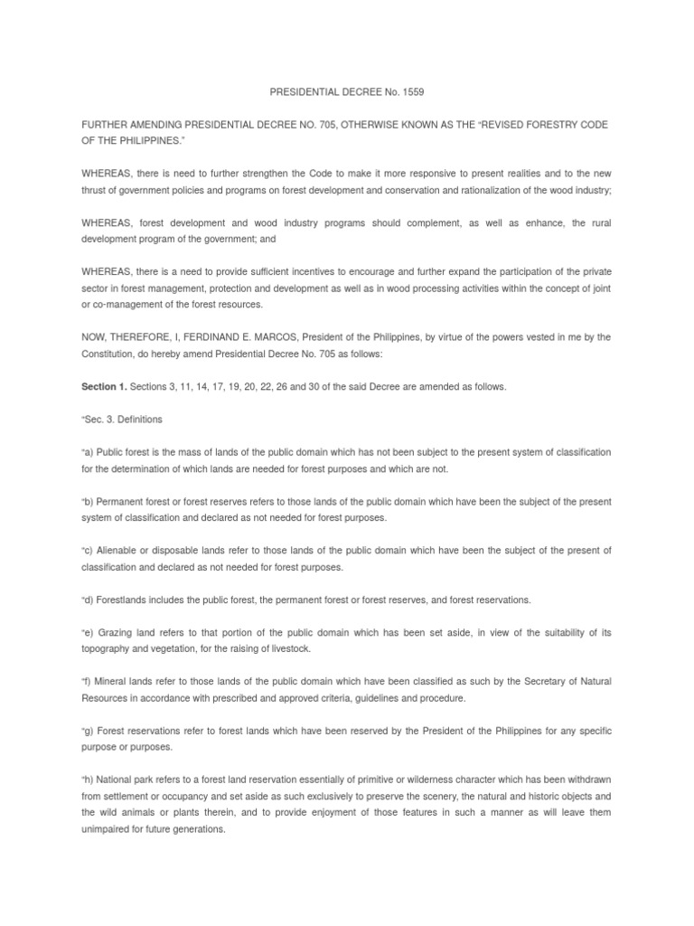 PD 1559 | PDF | Lease | License