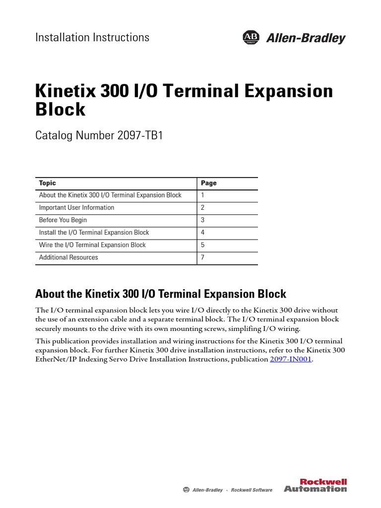 2097 In005 - en P | Download Free PDF | Automation | Installation ...