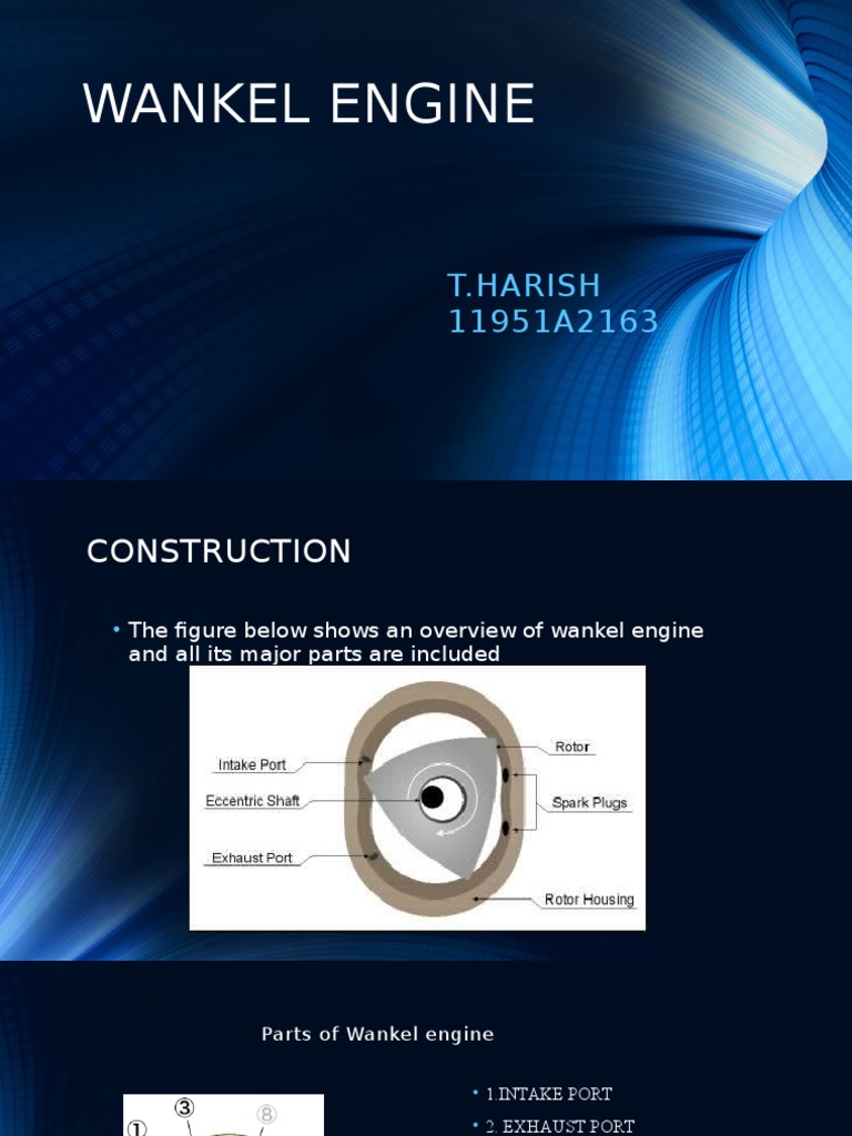 Wankel Engine Overview and Applications | PDF | Internal Combustion ...