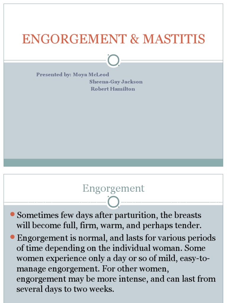 Engorgement & Mastitis Mm Rh Sj | Breastfeeding | Breast