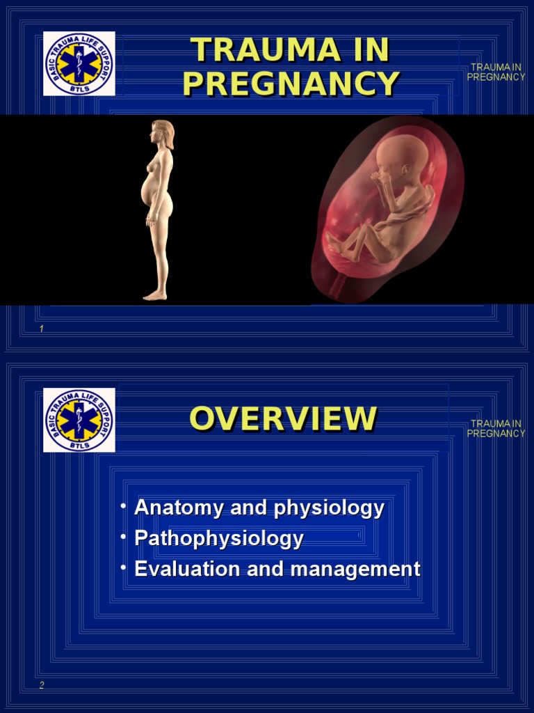 13 Trauma in Pregnancy - Copy | Major Trauma | Shock (Circulatory)