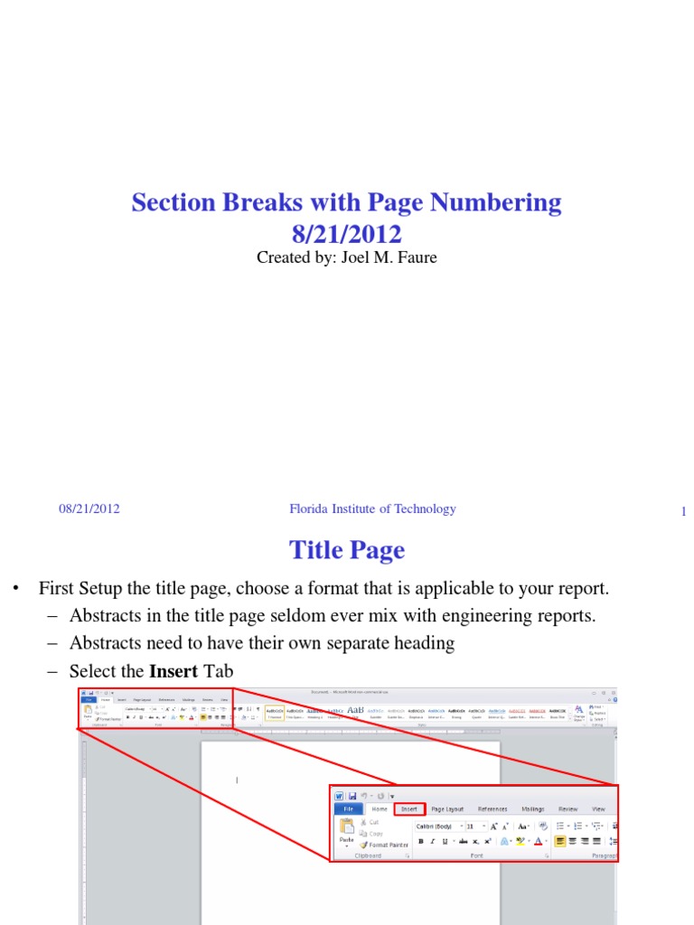 Formatting Tutorial | PDF | Text | Communication