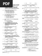 NAT Reviewer - English | PDF